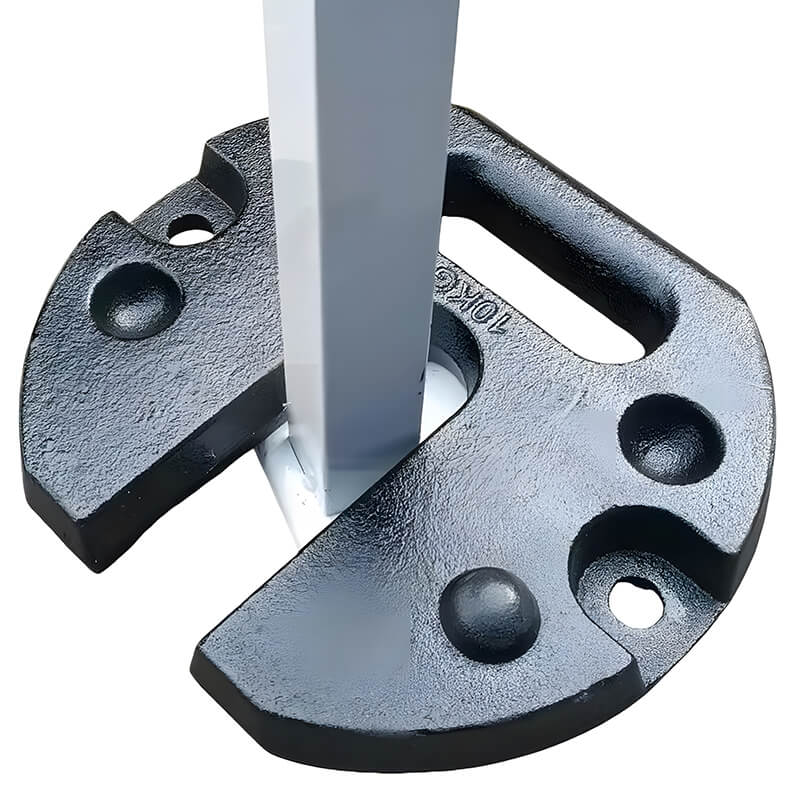 Professional Cast Iron Canopy Weights | Metal Plates | ExcelTent